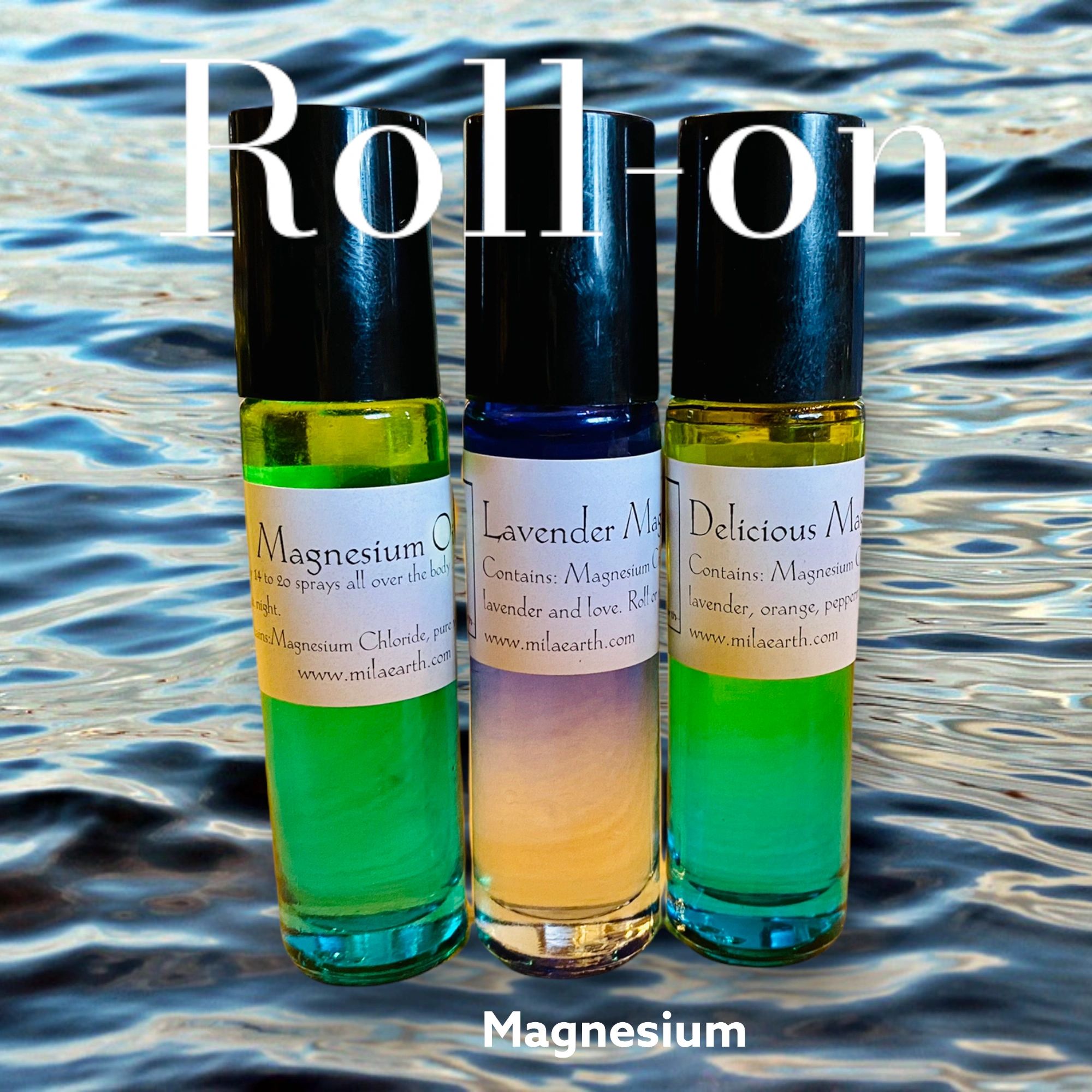 Roll-on Magnesium and Immune - Mila Earth Inc.